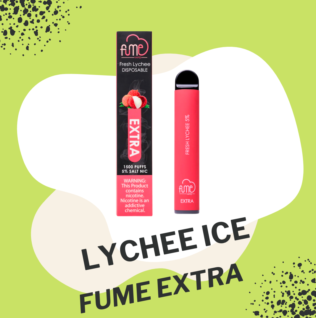 Fume Extra Lychee Ice – Happy1s Smoke Shop