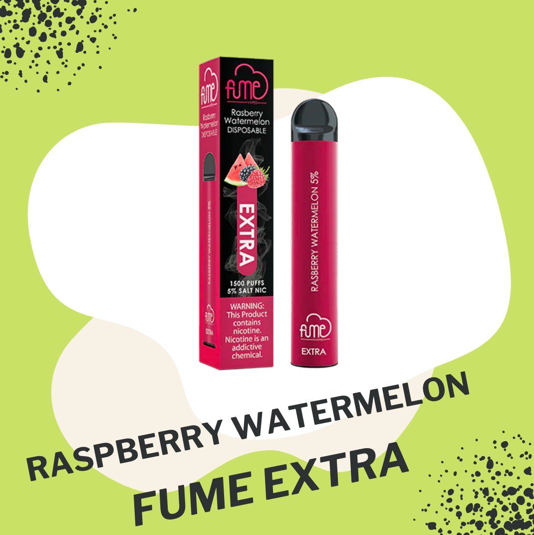 Fume Extra Raspberry Watermelon – Happy1s Smoke Shop