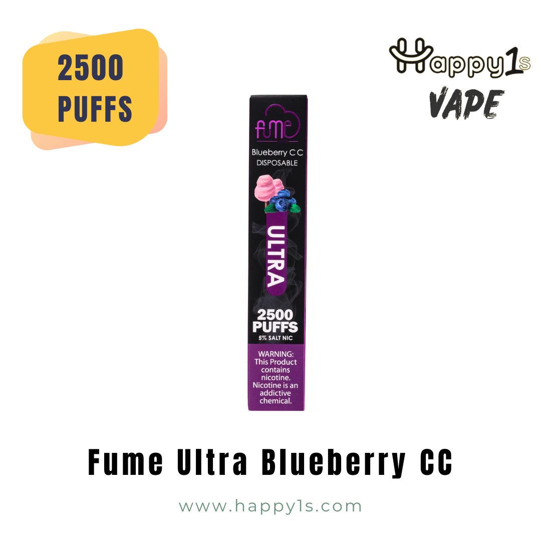 Fume Ultra Blueberry CC – Happy1s Smoke Shop