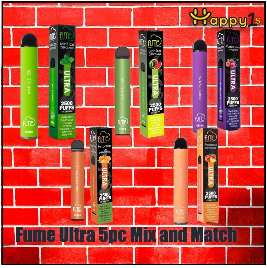 Fume Ultra 5pc Mix and Match – Happy1s Smoke Shop